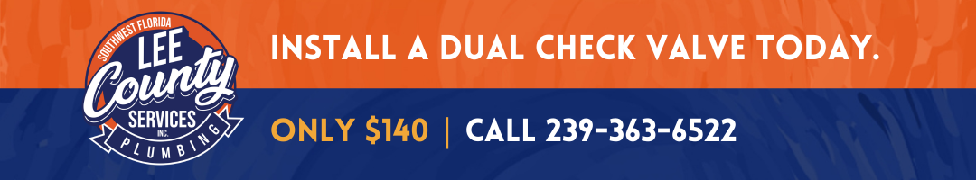 Install a Dual Check Valve | Lee County, FL - Lee County Plumbing ...